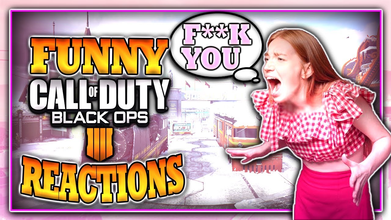 COD E-GIRL TRASHTALKS ME IN (BLACK OPS 4) w/... - YouTube