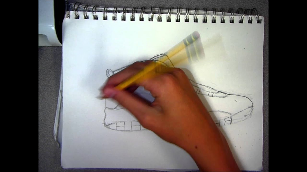 How to Draw: Jordan 10 (Speed Art) - YouTube
