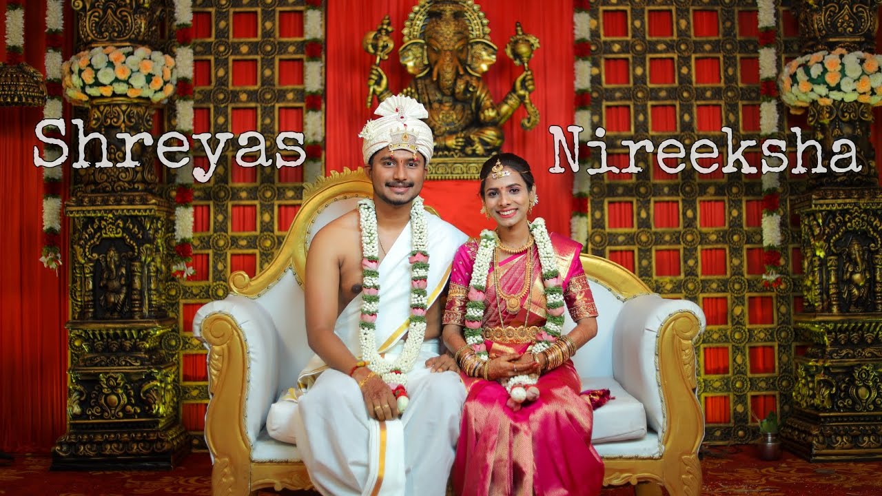 Wedding Highlights || Shreyas Weds Nireeksha || Mangalore || 2023 - YouTube