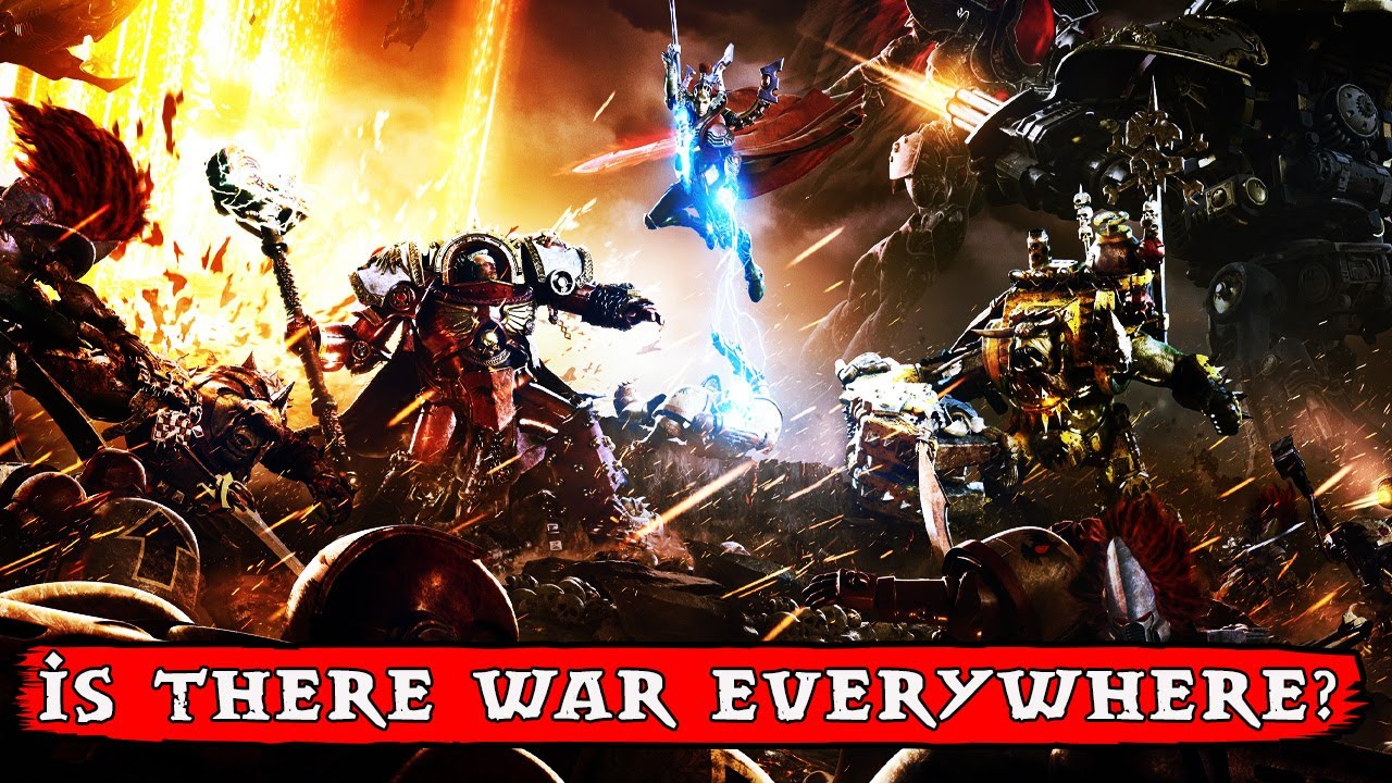 Is there war everywhere in Warhammer? - YouTube