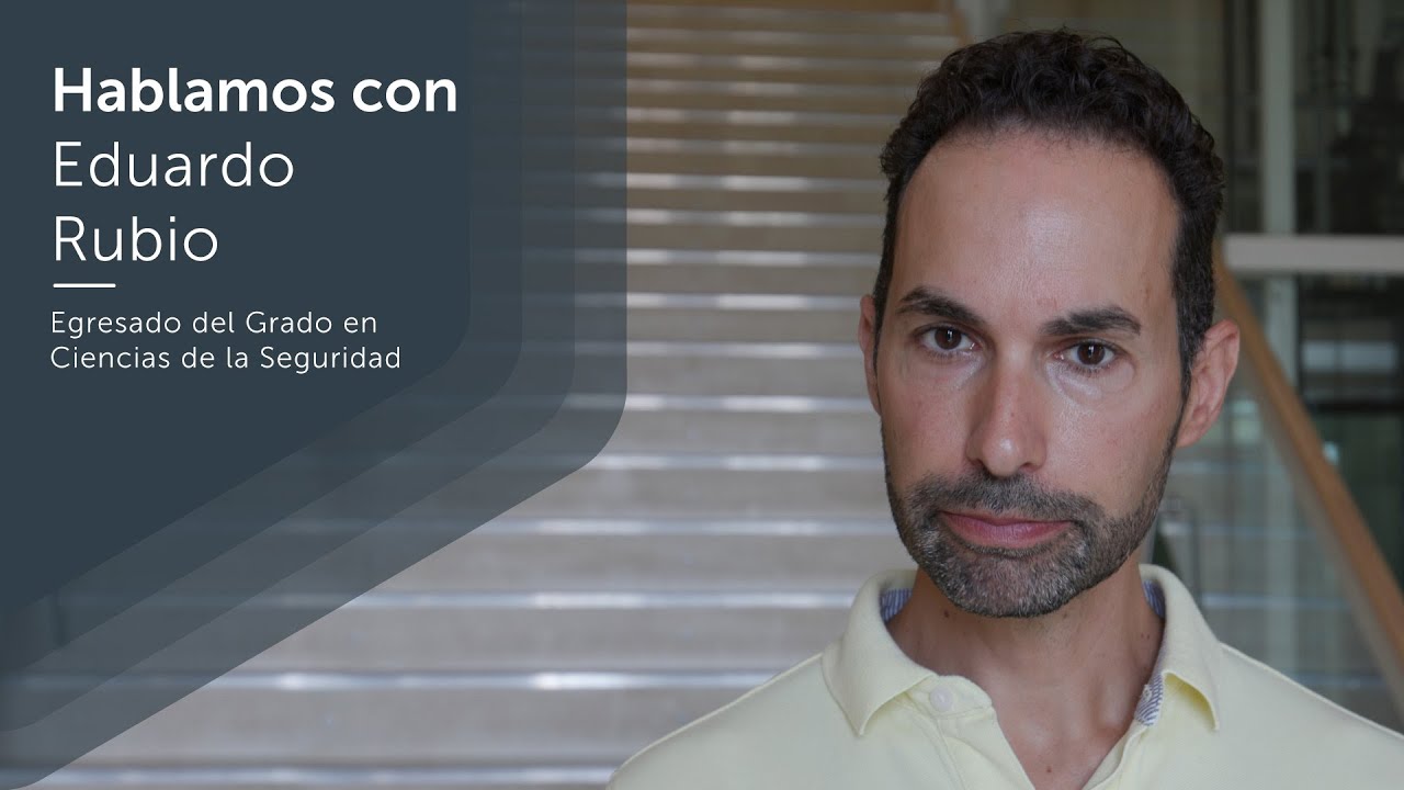 Hablamos con... Eduardo Rubio Rivas, egresado en el Grado en Ciencias ...