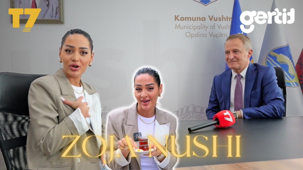 Zoja Nushi bëhet -kryetare e komunës-, shkon në Vushtrri te Ferit ...