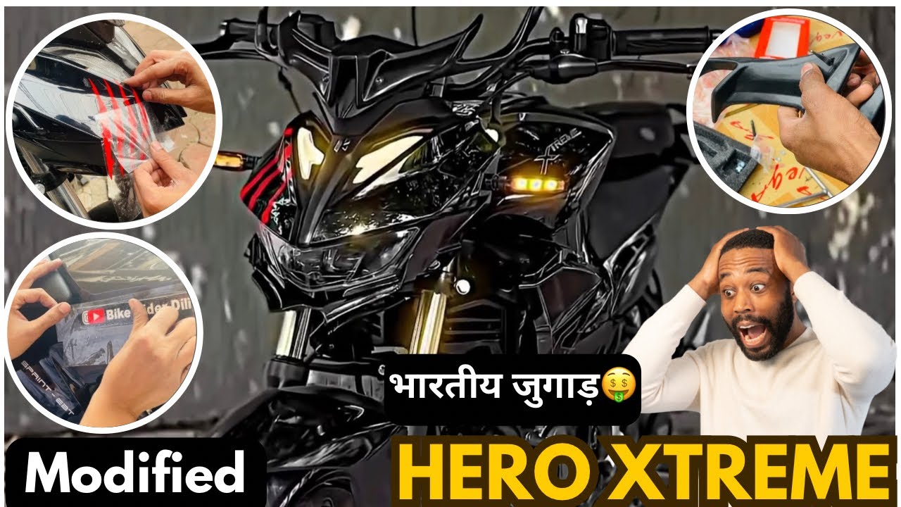 New Hero Xtreme 125r | Modified Bike | Indian Jugaad | Accessories ...