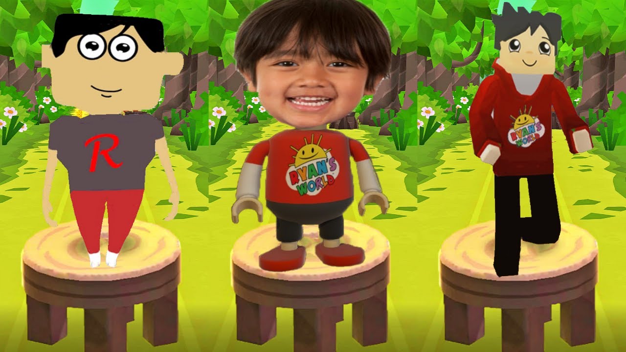 Tag with Ryan vs Roblox Ryan's World Run vs Fake Ryan Rush - Gameplay ...