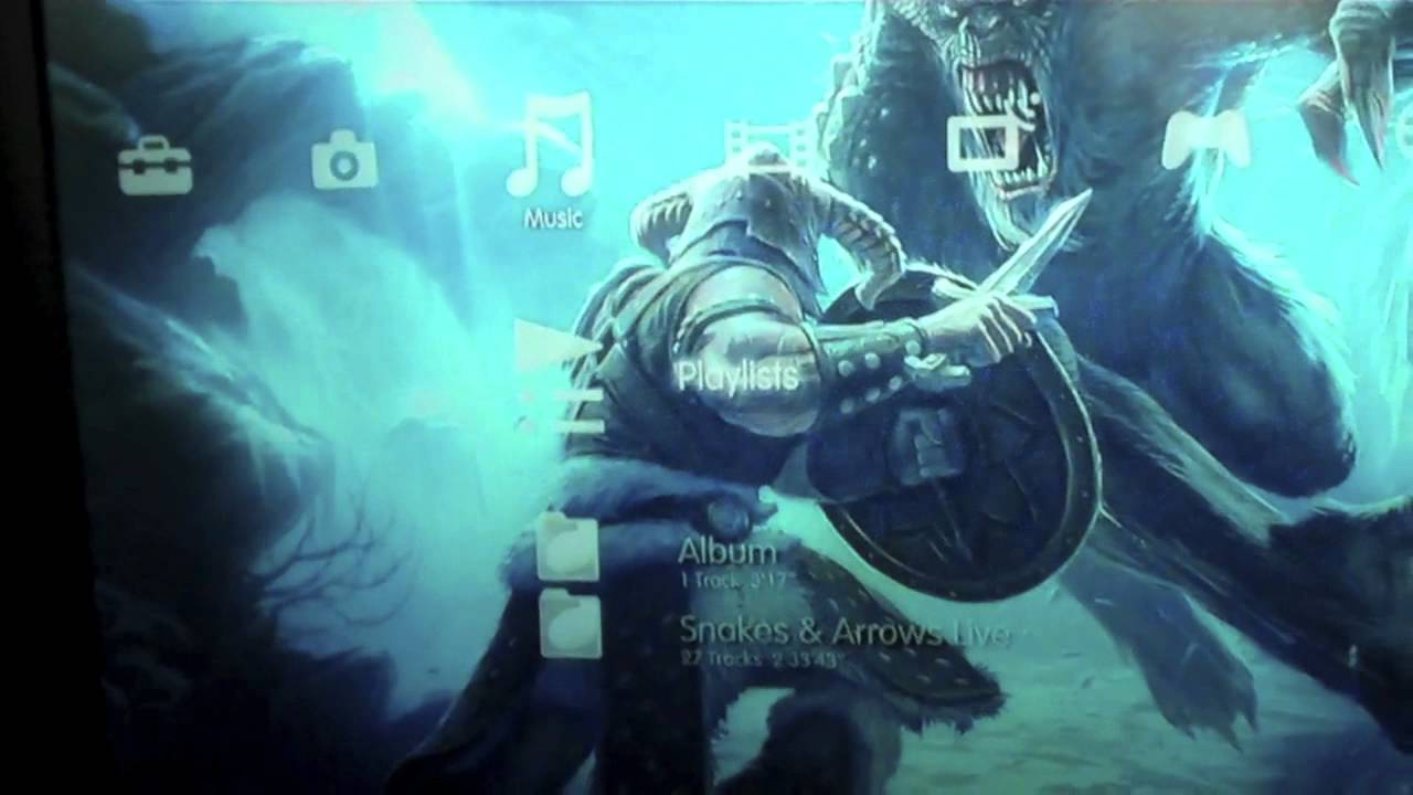 How to set an Image from the internet to your PS3 background - YouTube