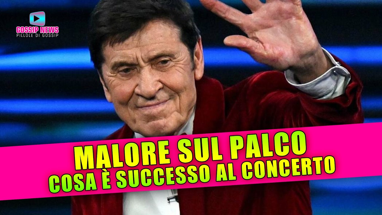 Malore Improvviso Per Gianni Morandi: Cosa è Successo Veramente! - YouTube