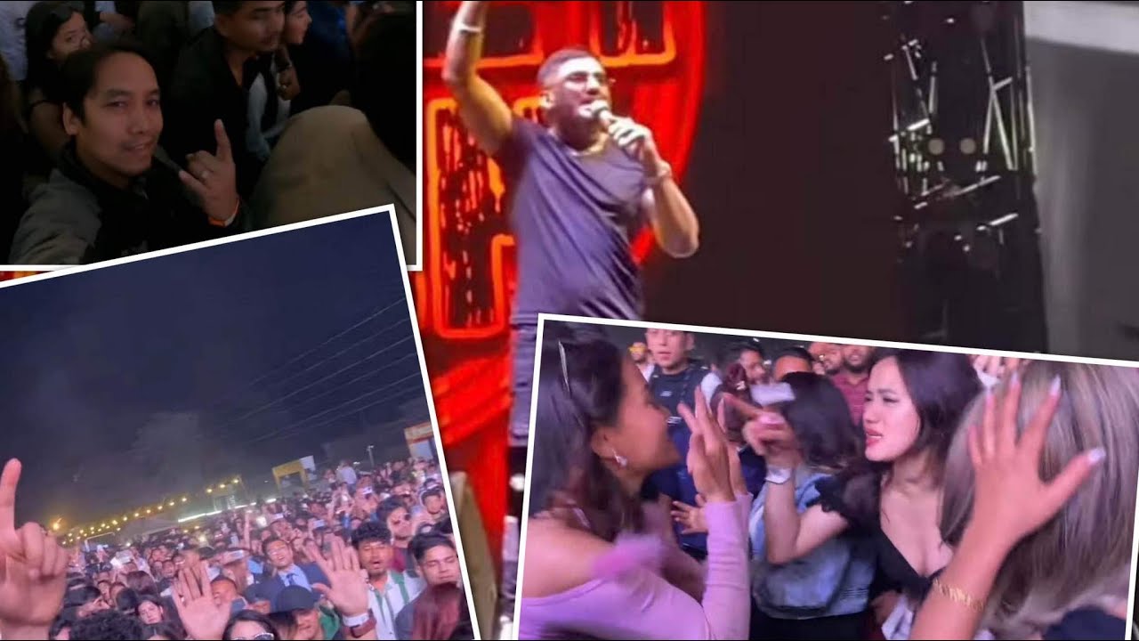 Yo Yo Honey Singh concert in Kathmandu,Nepal April-8-2023 ...