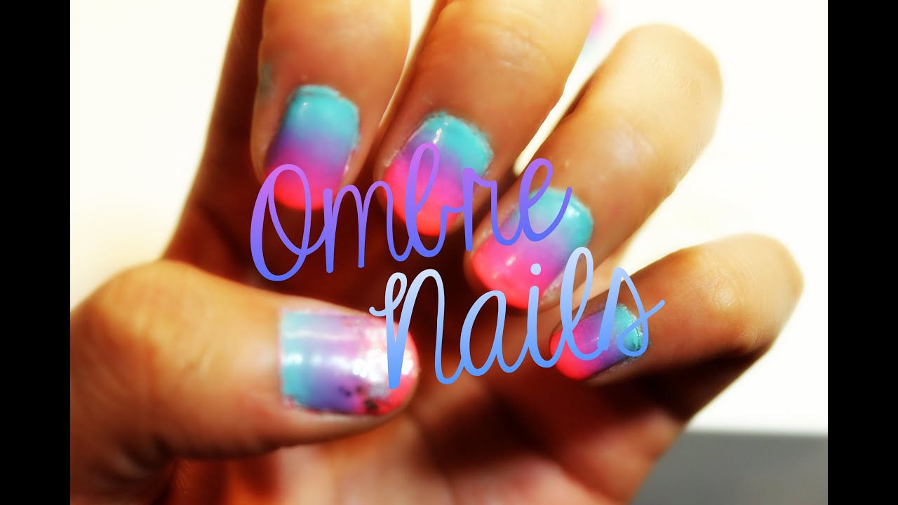 Ombre Nail Tutorial - YouTube