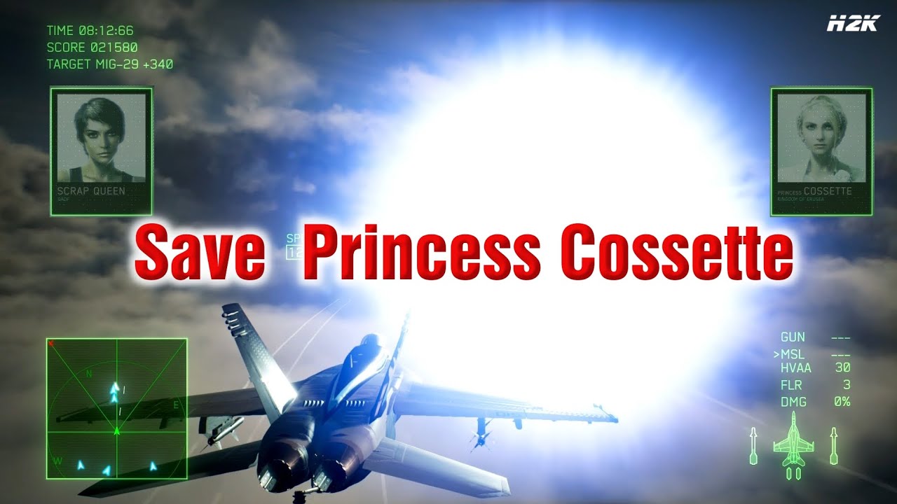 Ace Combat-7 Mission 17: Homeward (Top Gun Maverick F-18) - YouTube
