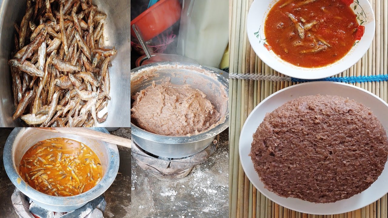 OUR STAPPLE FOOD!! Cooking our African cultural staple food (KALO ...