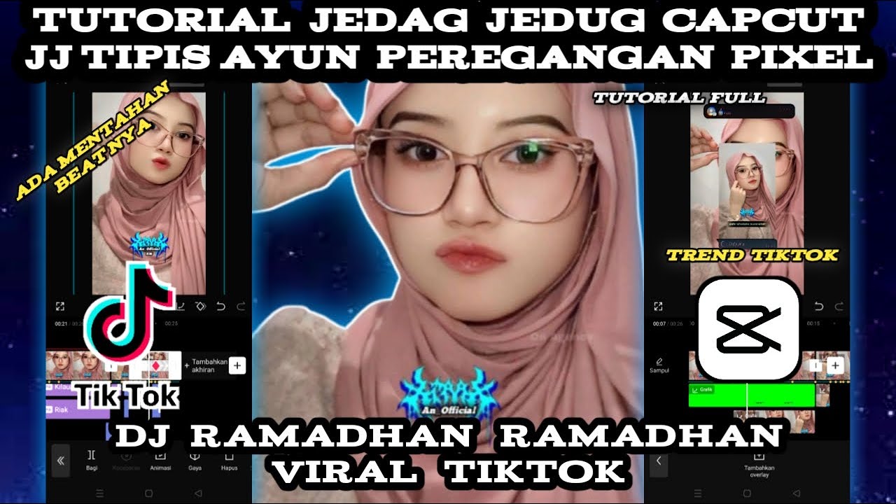 Tutorial Edit Jedag Jedug Capcut JJ Tipis Ayun X Transisi Kece || Dj Ramadhan Viral Tiktok - YouTube