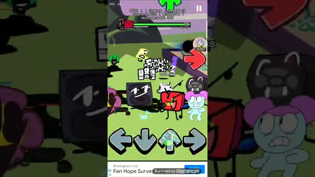 FNF BFDI Corruption Pibby (SNAKES) #bfdi - YouTube