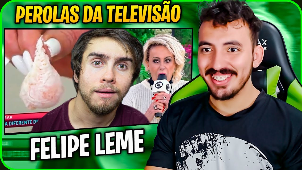 PÉROLAS DA TV BRASILEIRA - FILIPE LEME | Leozin React - YouTube