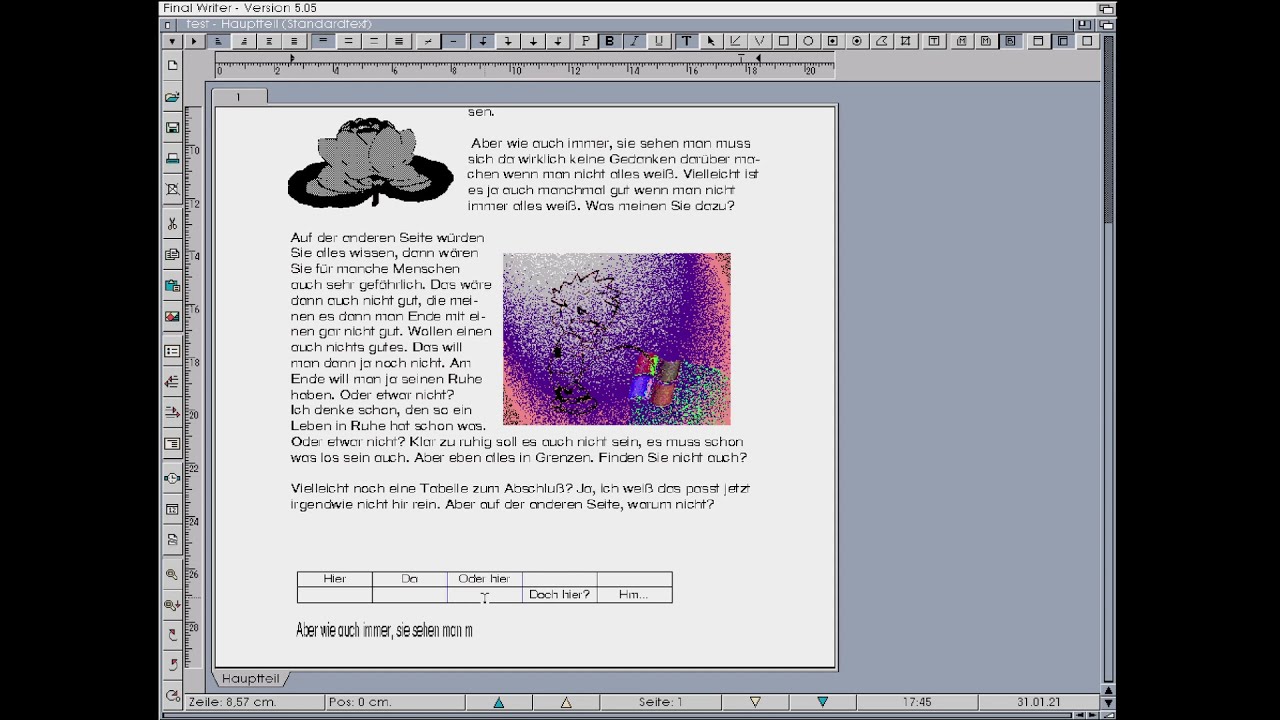 Amiga: Final Writer, ein Textverarbeitungssystem aus vergangenen Tagen ...