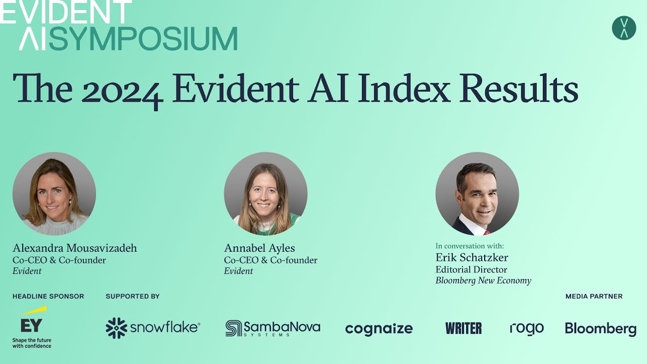 The 2024 Evident AI Index Results panel | New York Evident AI Symposium | 21 November 2024 - YouTube