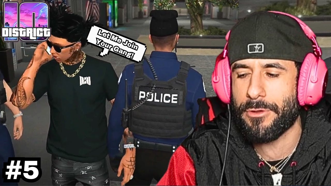 I Became A Undercover Cop in GTA RP┃Kaysan Plays District 10 V7 GTARP ...