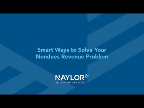 Smart Ways to Solve Your Nondues Revenue Problem - YouTube