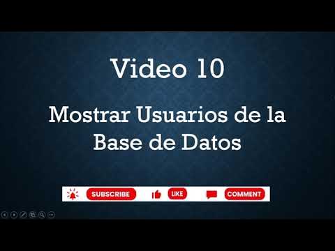 Mostrar Usuarios Python Tkinter Sqlite3 - YouTube