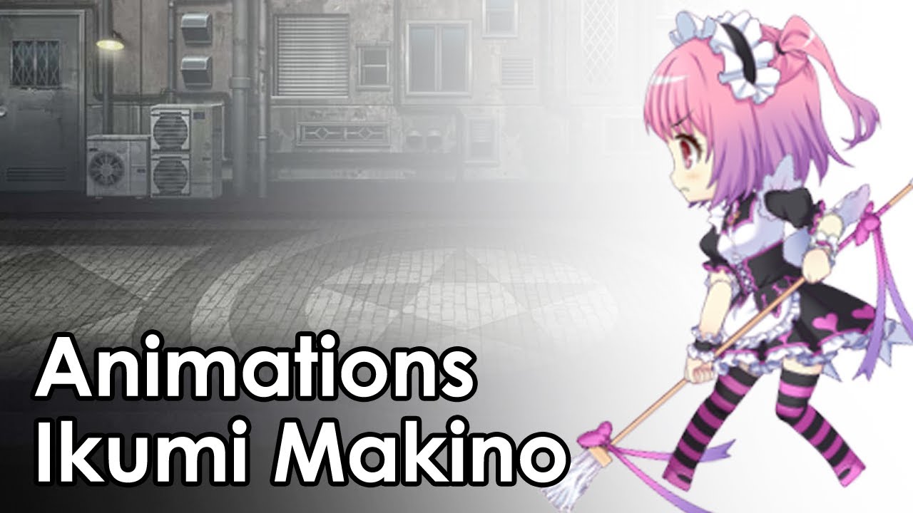 Ikumi Makino - Battle Animations - YouTube