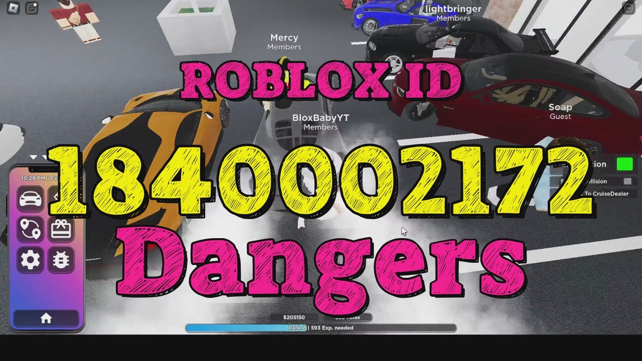 DANGERS Roblox Song Codes - YouTube