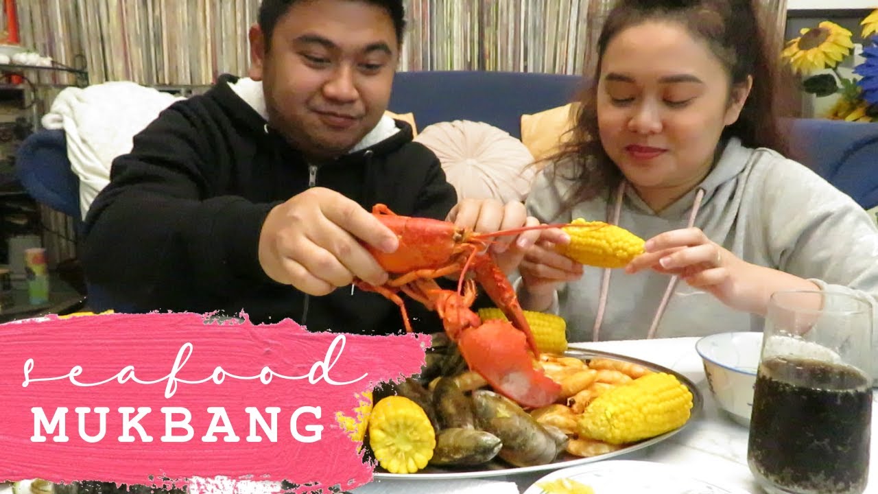 SEAFOOD MUKBANG - YouTube