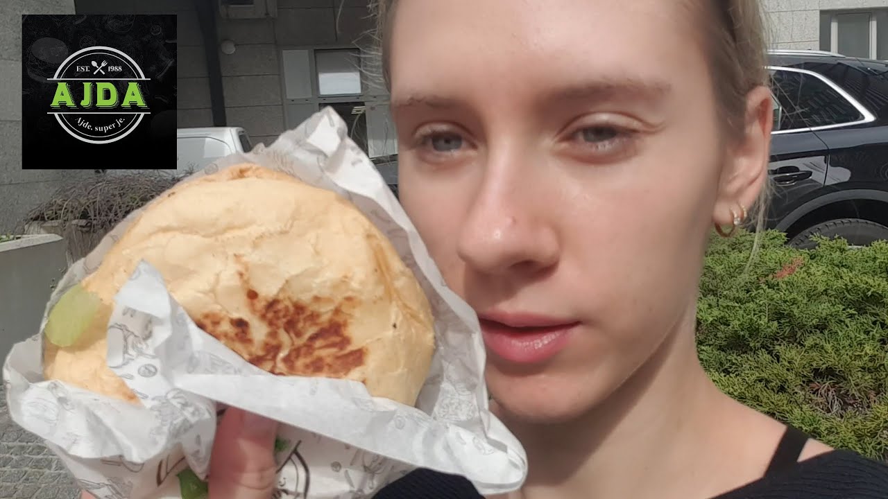 TESTIRAM HRANO NA ŠTUDENTSKI BON: Fast Food Ajda - YouTube