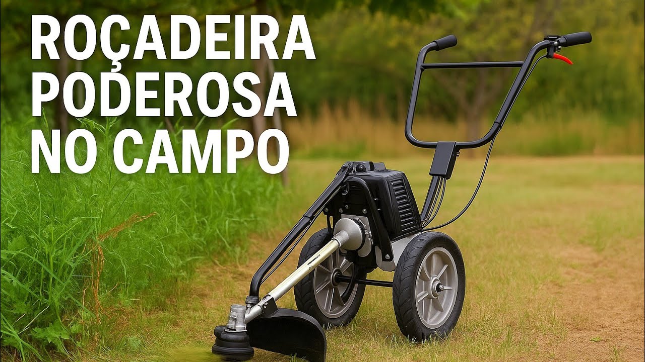 Quer cortar Mato facilmente? Experimente a Poderosa Roçadeira a ...