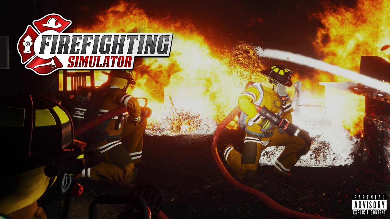 Firefighting Sim - Structure fire with 3 victims trapped - #thesquad # ...