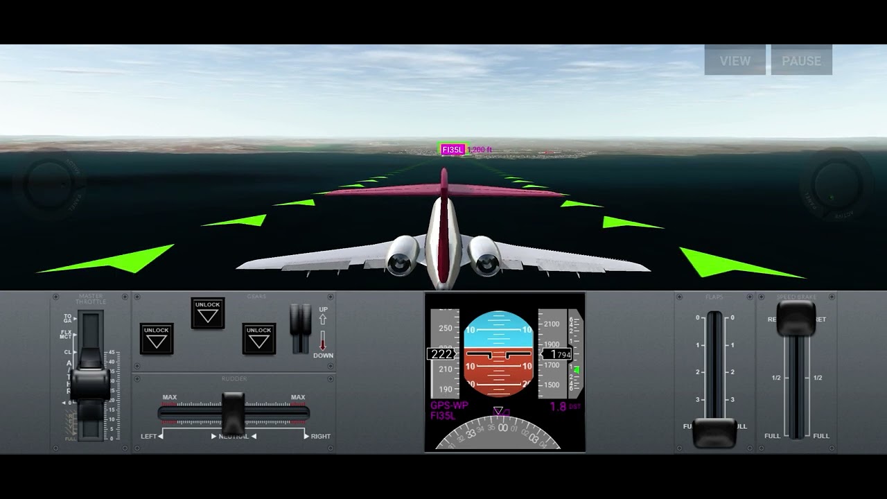 Airline Commander || Boeing 717 || License G || Engine Failure, APU use ...