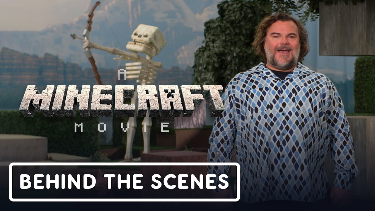 A Minecraft Movie: Exclusive Behind the Scenes Clip - YouTube