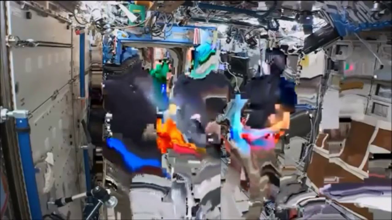NASA CGI: 3 ISS Actors Morph - YouTube