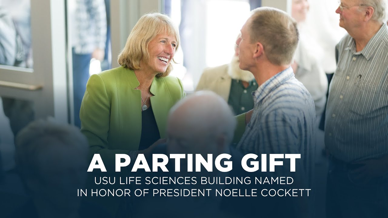 A Parting Gift: USU Life Sciences Building Named in Honor of President ...