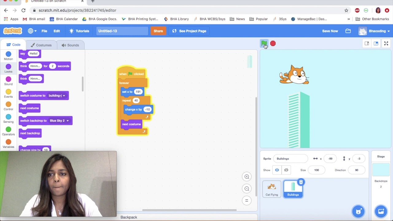 Make It Fly Scratch 3.0 Lesson: Part 1 - YouTube