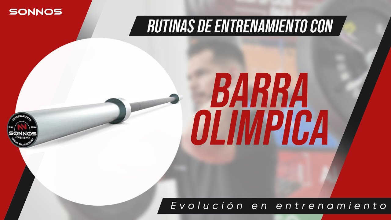 PUSH PRESS CON BARRA OLÍMPICA - YouTube