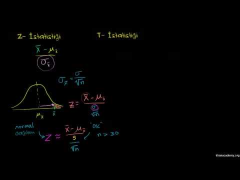 İstatistikte Z-Testi ve T-Testi (İstatistik ve Olasılık)