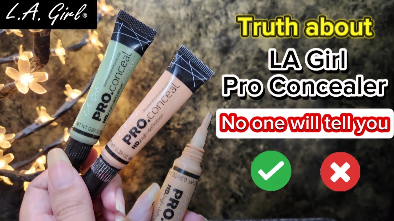 L.A girl pro concealer honest review and price ️ color corrector | full ...