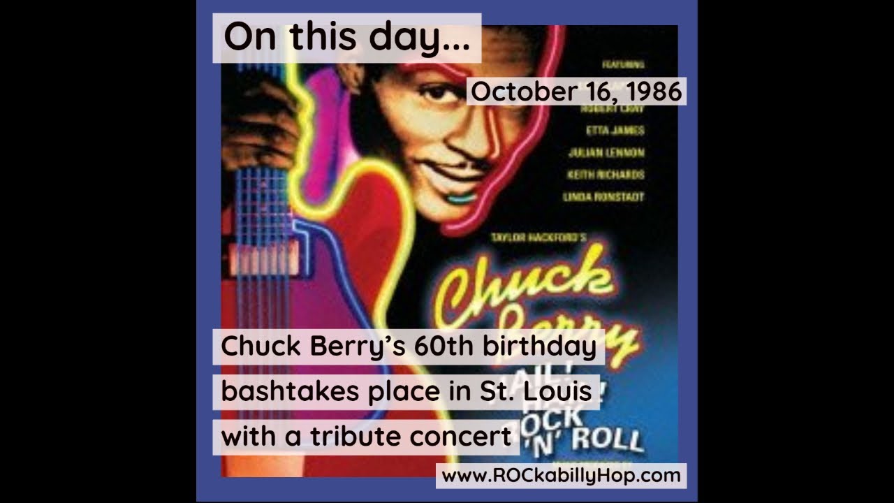 October 16, 1986 – Chuck Berry - YouTube