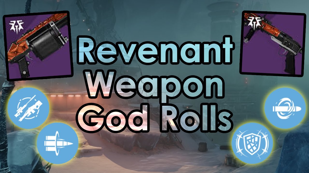 The God Roll (non-craftable!) Weapons of Episode 2: Revenant - YouTube