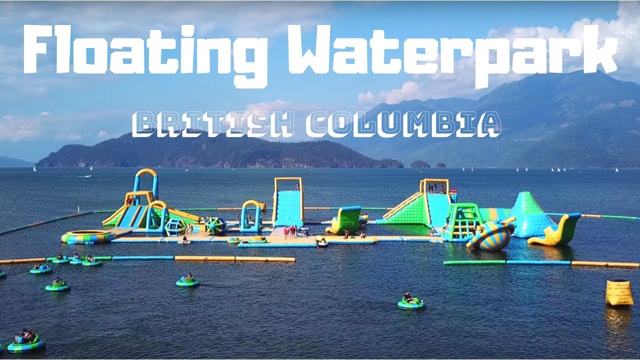 Floating Water Park in Canada | Harrison Watersports - YouTube