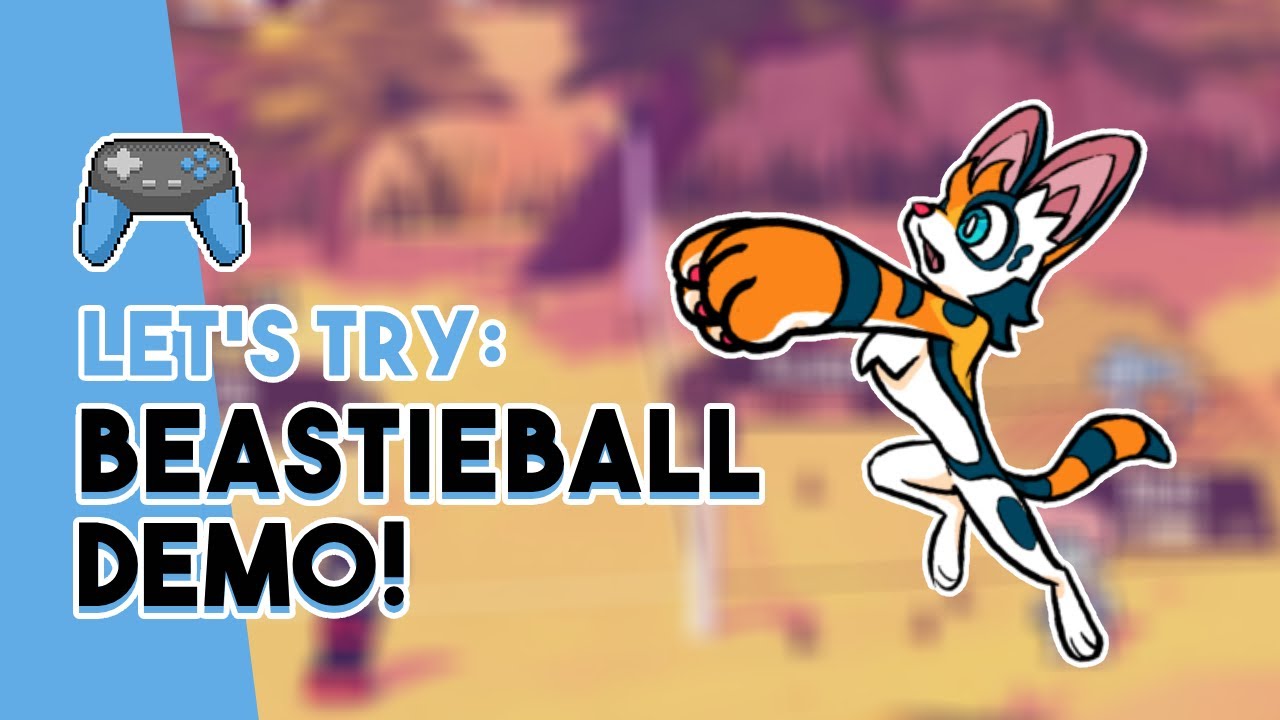 A Volleyball Monster Tamer?? | NEW Beastieball Demo is Live! - YouTube