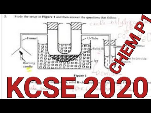 KCSE 2020 CHEMISTRY PAPER 1 | PART 2 - YouTube