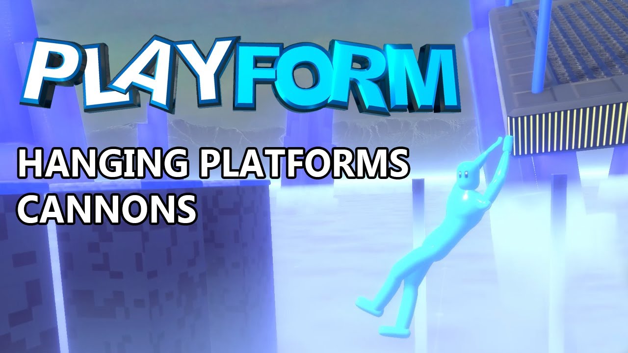 PlayForm - Active Ragdoll Unity Game - Hanging Platforms and Cannons ...