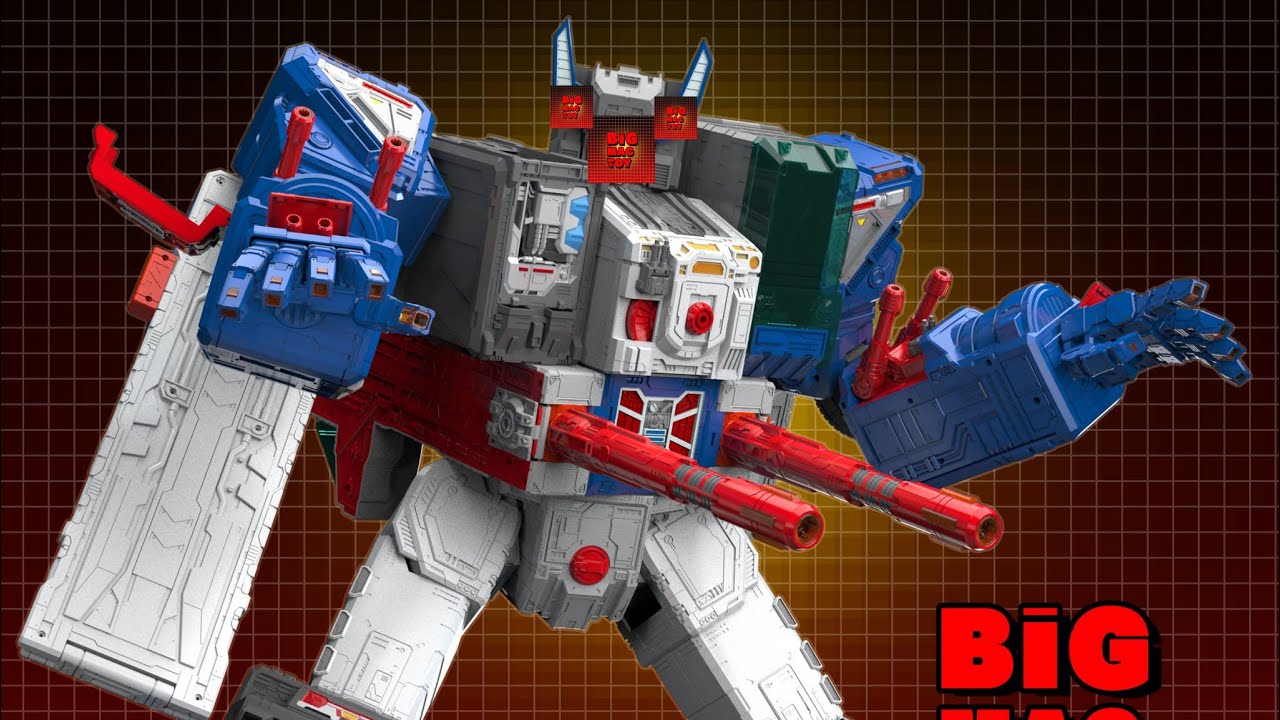 New Transformers Big Mac Toy B.I.G-01 (G1 Fortress Maximus) Color ...