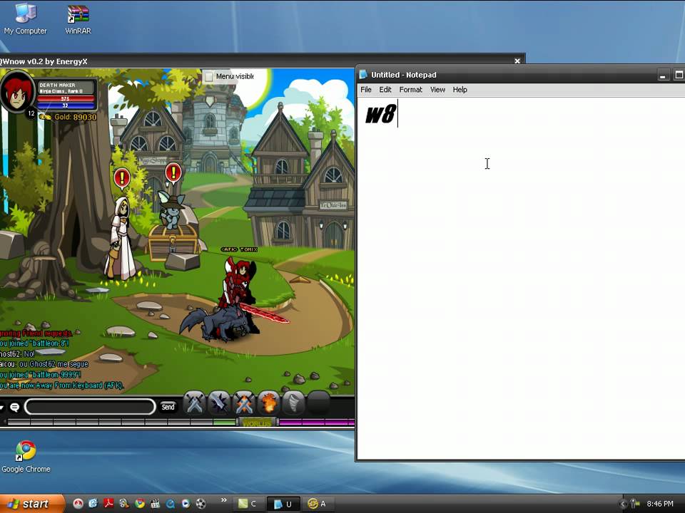 AQ worlds new trainer AQWNOW - YouTube