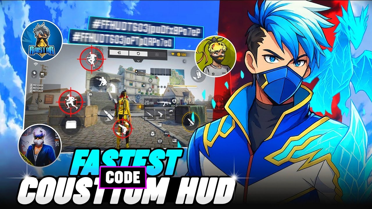 Top 3 Best 3-Finger HUD Codes 🔥 Play Like Raistar & Zerox FF! - YouTube