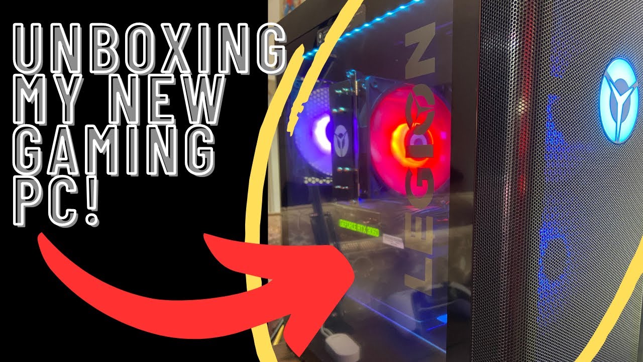 Unboxing my Brand New RTX 3060 Lenovo Gaming PC! - YouTube