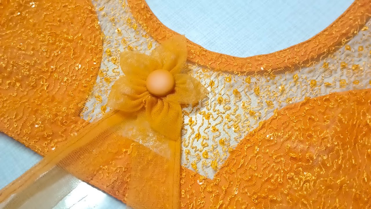 शिवजयंती स्पेशल ब्लाऊज डिझाईन || Beautiful Net Back Design || Simple ...