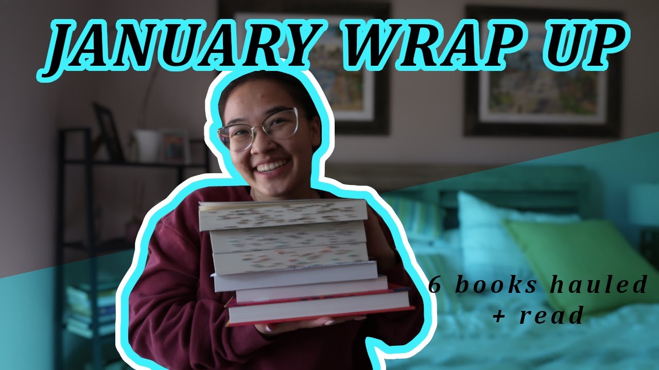 the books i got + read in january || monthly wrap up - YouTube