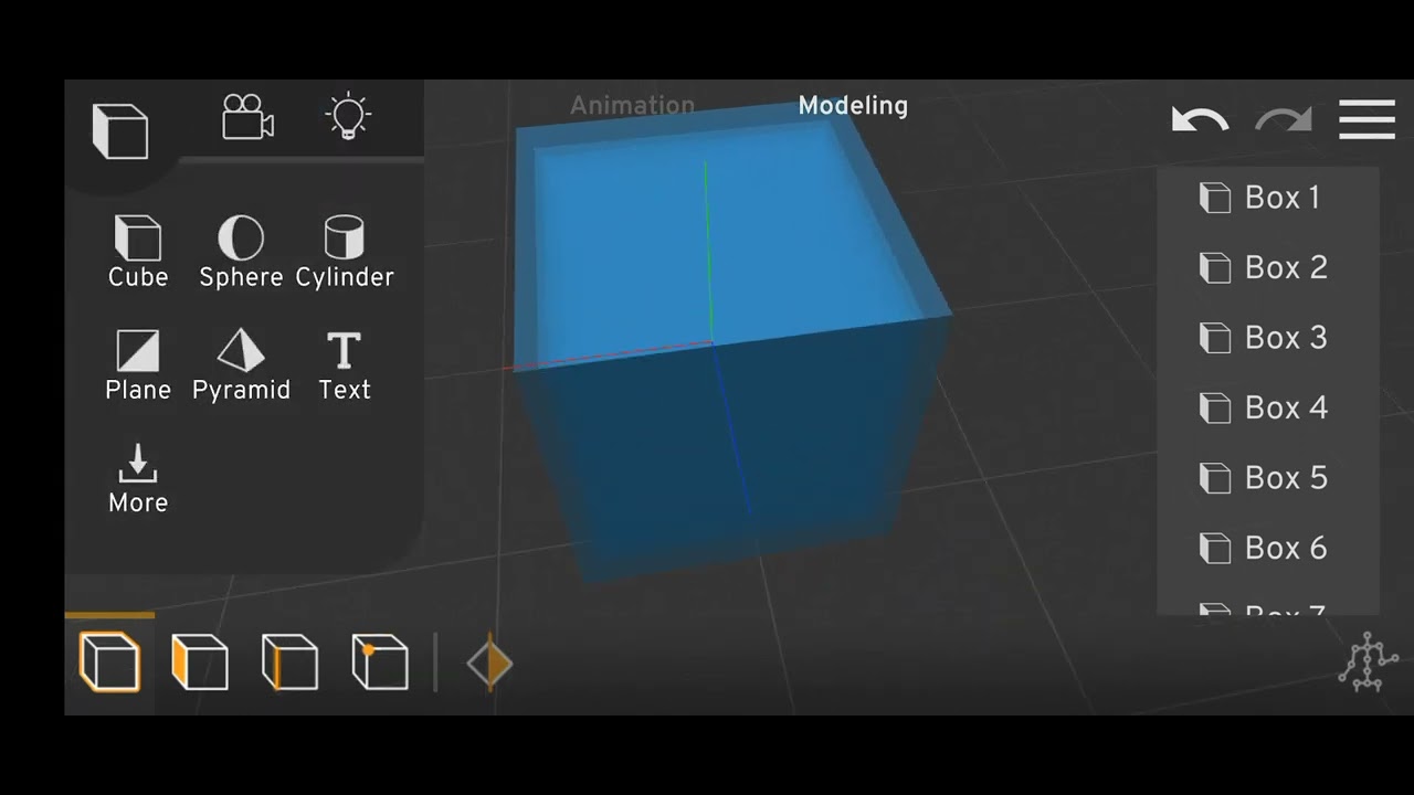 how to make a glowing cube in Prisma 3D!/read description - YouTube