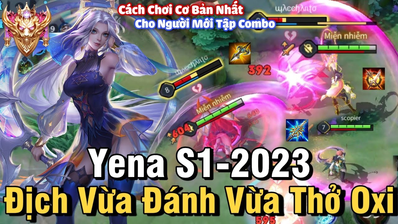 Yena S1-2023 Liên Quân Mobile | Cách Chơi, Lên Đồ, Phù Hiệu, Bảng Ngọc ...